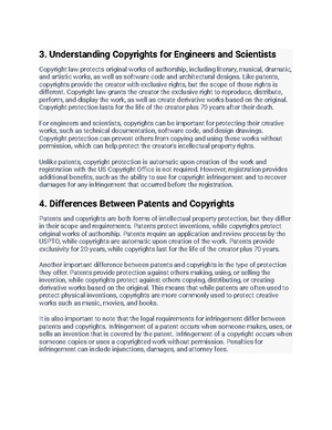 Patent and Copyright Law for Engineers and Scientists 5-6 - 5. Patent ...
