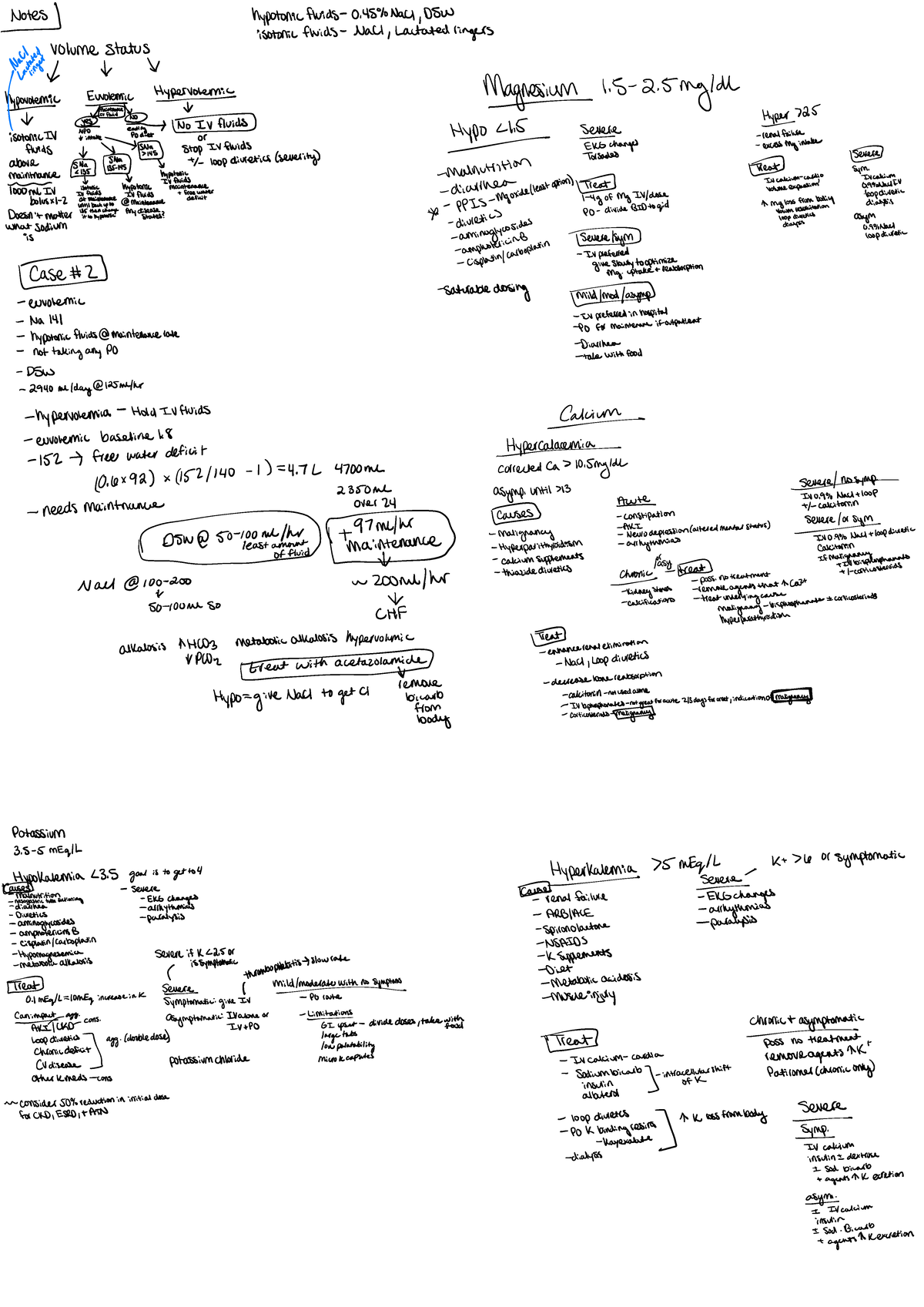 Acid - acid and bases - Nes hypotonic fluids-0% Na4, DEW isotonic ...