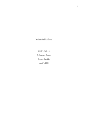 PAD 410 Module Six Graphic Organizer - PAD 410 Module Six Graphic ...