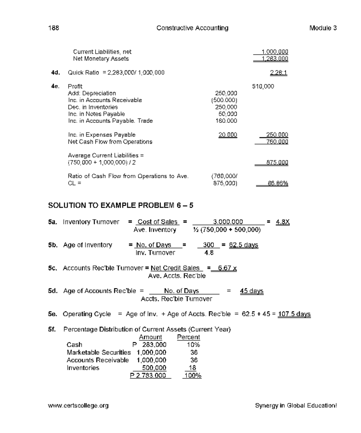 Module 3 Constructive Acctg-46-50 - BUSD 1006 - Studocu