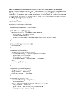 CS 1103 - UoPeople - Programming 2 - Studocu