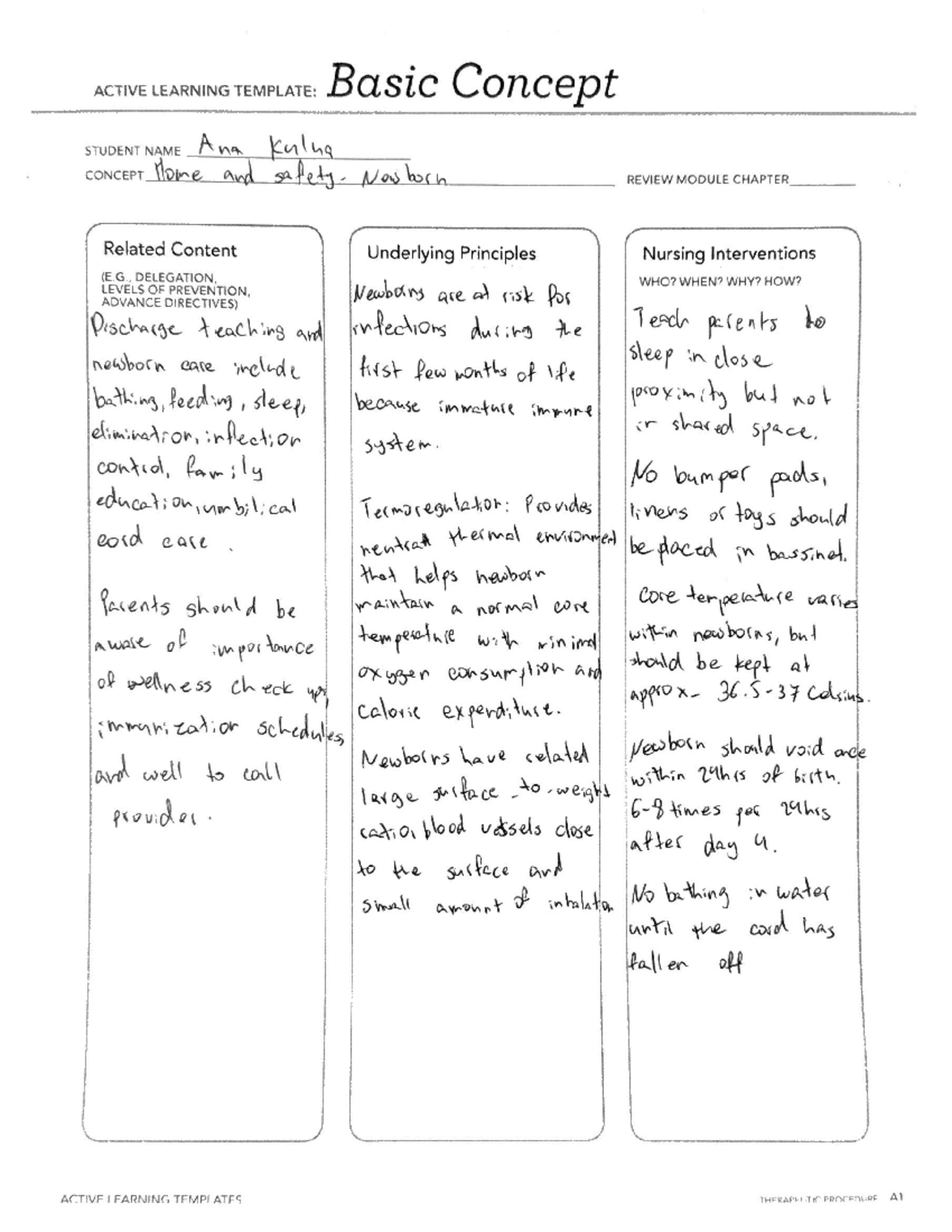 ATI template 1 - NUFT 442 - Studocu