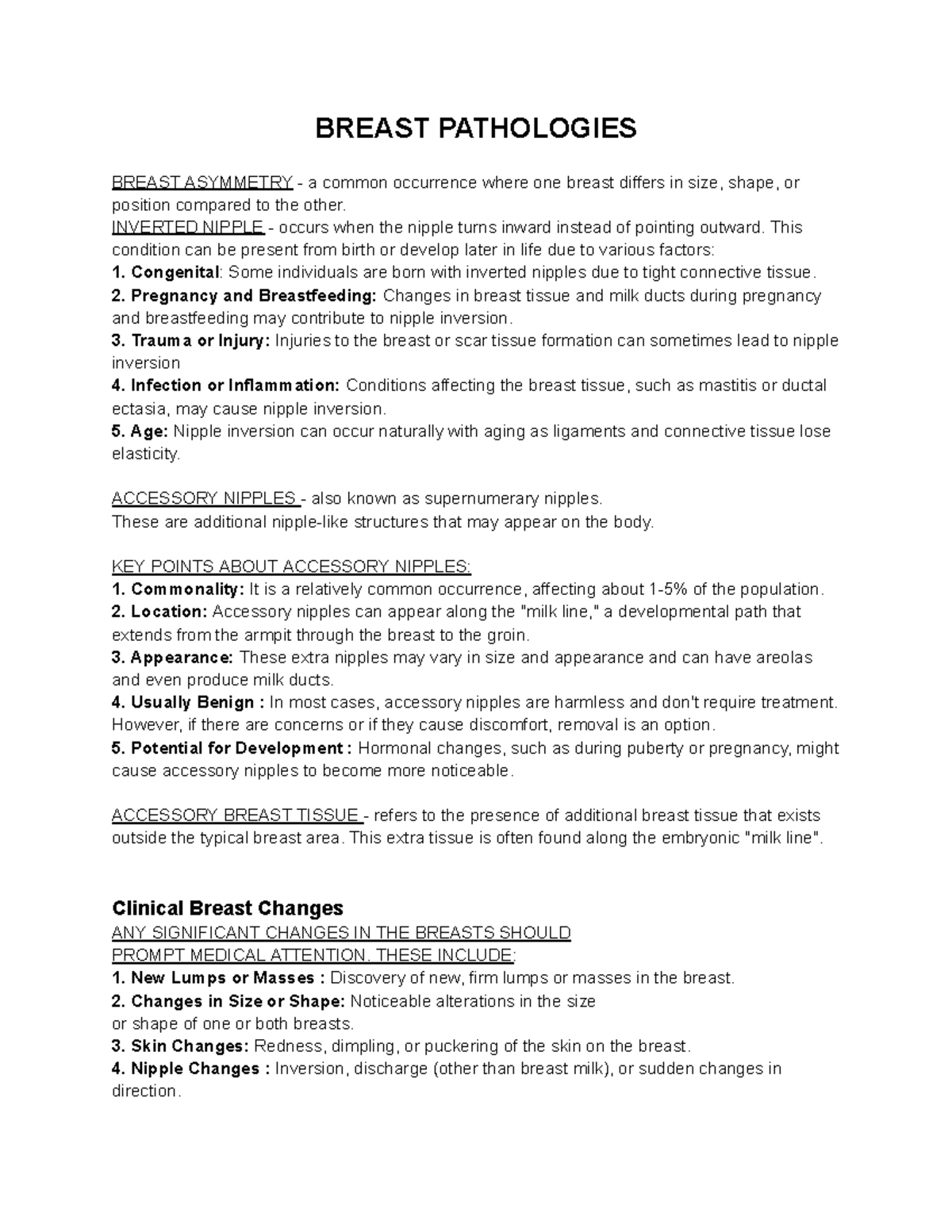 Mammography Topic - BREAST PATHOLOGIES BREAST ASYMMETRY - a common ...
