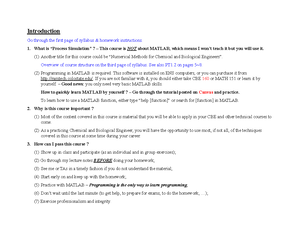 HW1 - Homework 1 - CBE 330 Dr. David (Qiang) WANG Homework #1 P1 (15 ...