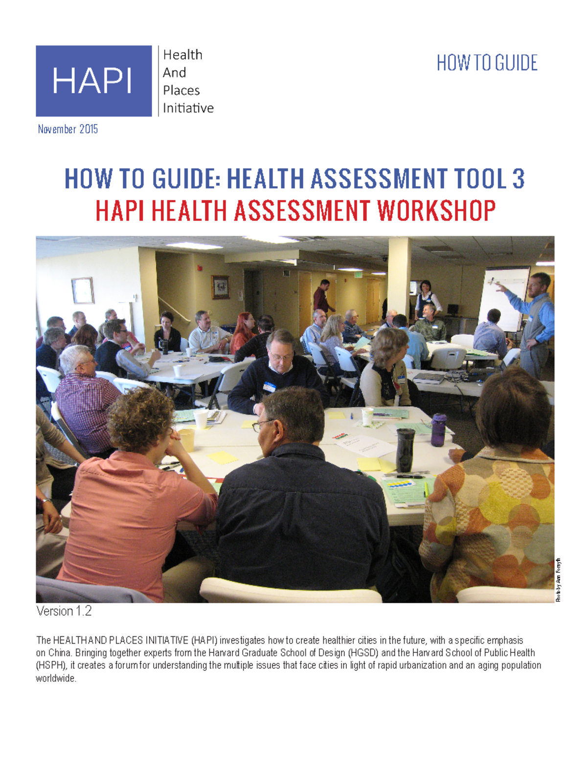Tool 3 HOW TO V1 - Tool validation - November 2015 HAPI HEALTH ...