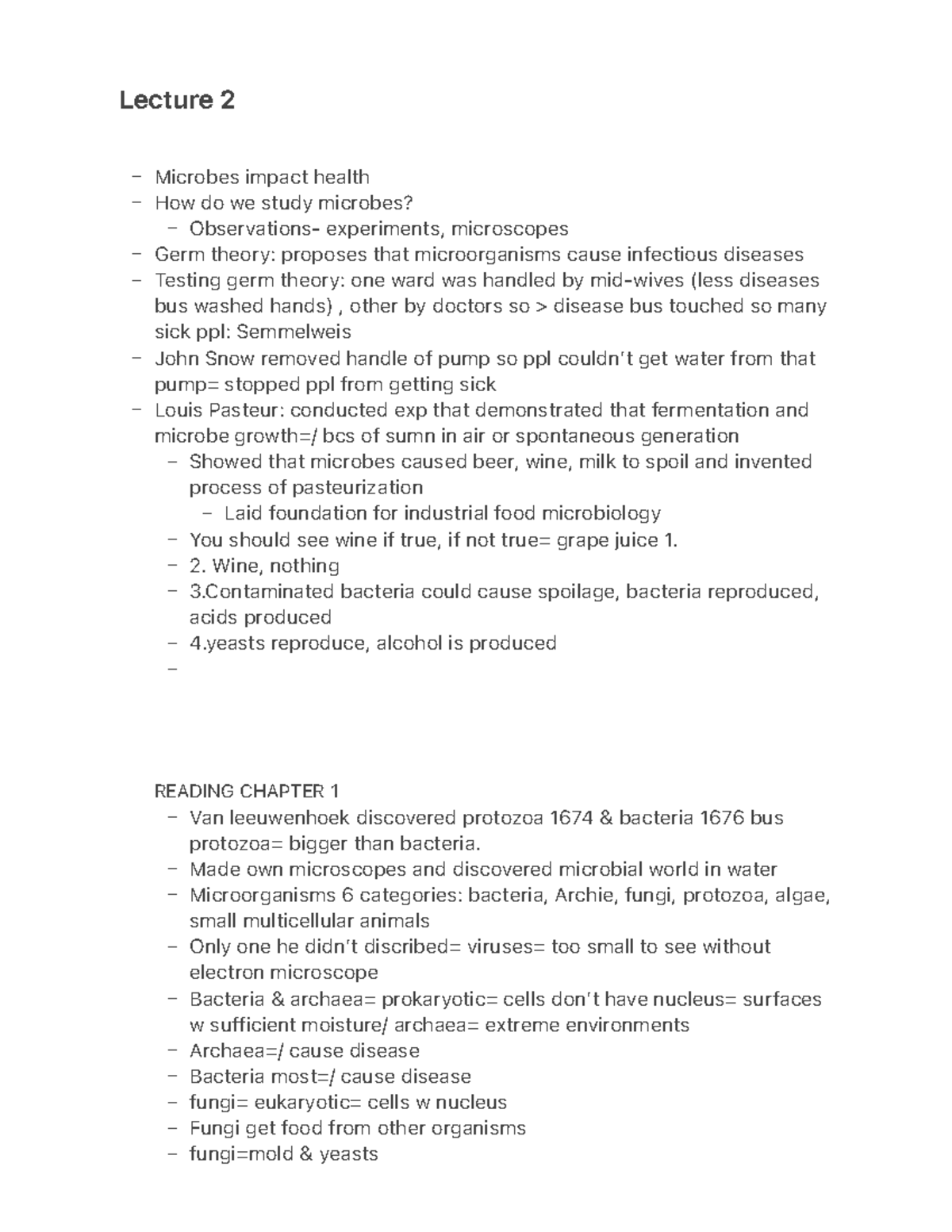 Lecture 2 - – – – – – – – – – – – – – – – – – – – – – – – Lecture 2 ...