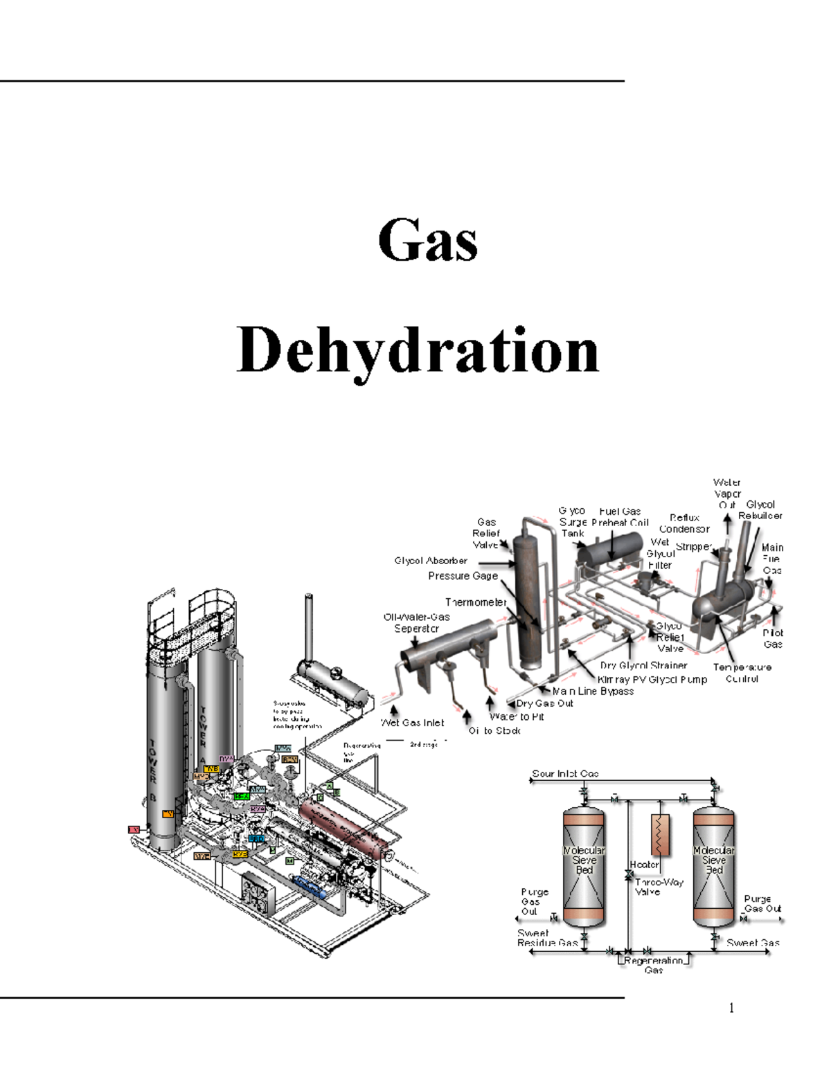 238398649 04 Dehydration 1 - Gas Dehydration Gas Dehydration Contents ...