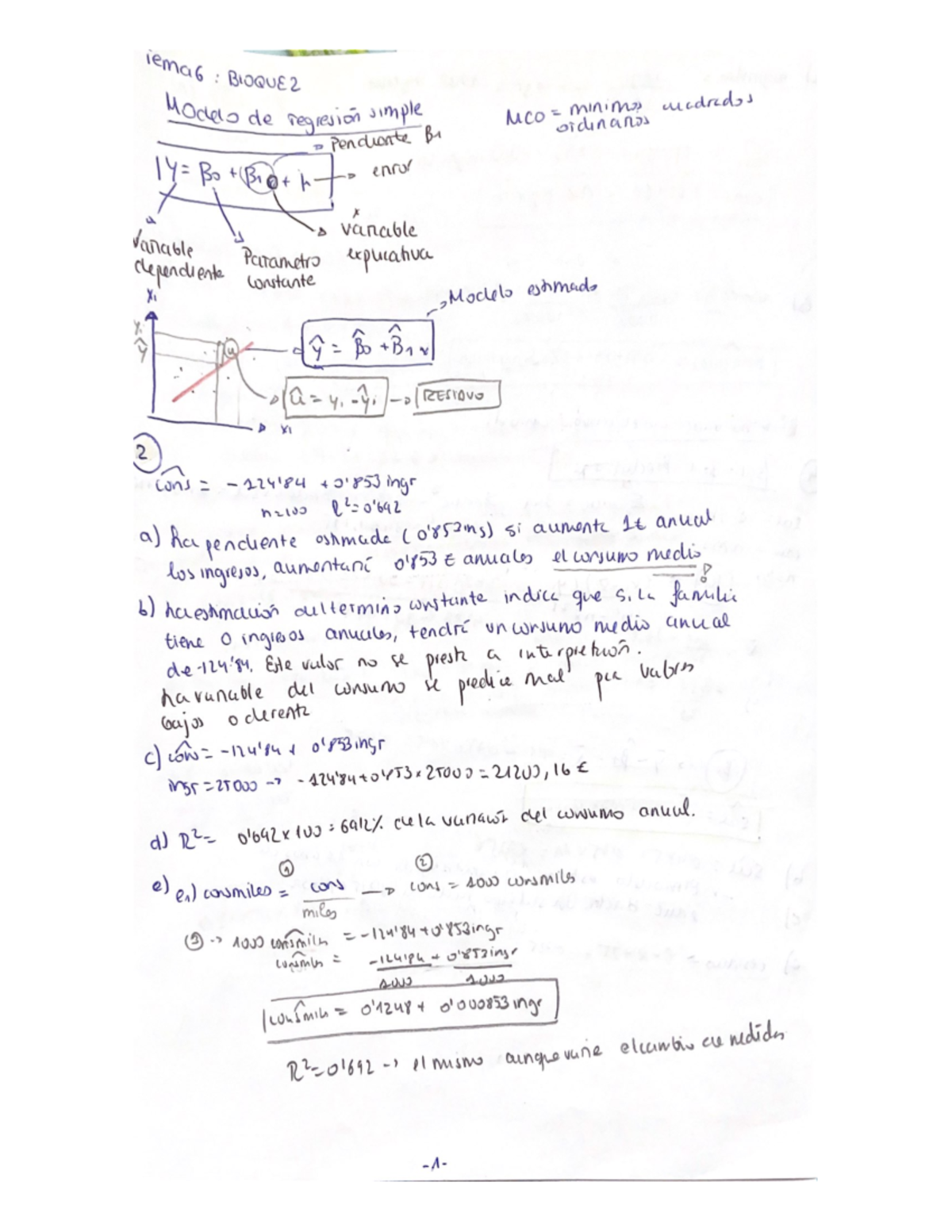 Tema 6 ejercicios - Estadística E Introducción A La Econometría - Studocu
