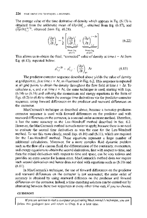 Multigrid Method - Fluid Mechanics - Studocu