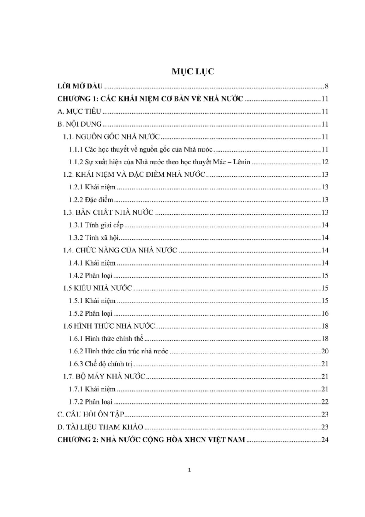 Tap bai giang phap luat dai cuong - Pháp luật đại cương - Studocu