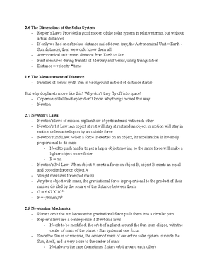 Lecture 1 (Astronomy) - 1 The “Obvious” View - Constellations: A group ...