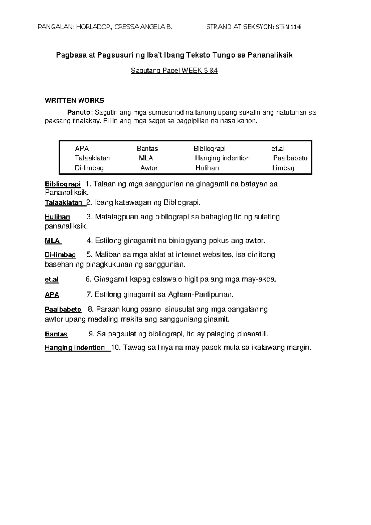 Pagbasa 3-4 - nakakainit kayo n jgwudwsbus jwgdufedgwisb wjhsuw ...