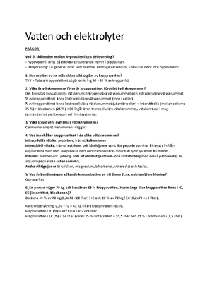 Instuderingsfrågor akut buk - patofysiologi - 1PD007 - KI - Studocu