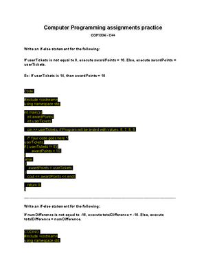 2.19.2 Random numbers - Class of Computer Porgramming C++ COP 1334 ...