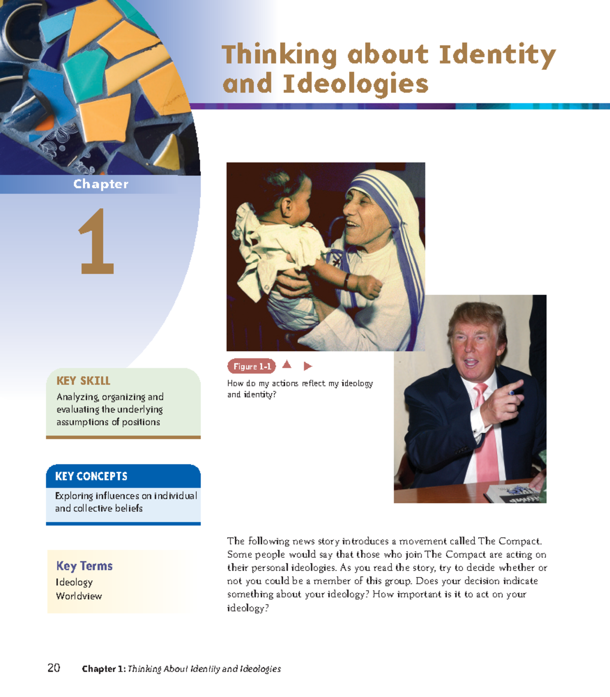 Chapter 1 textbook - 20 Chapter 1: Thinking About Identity and ...