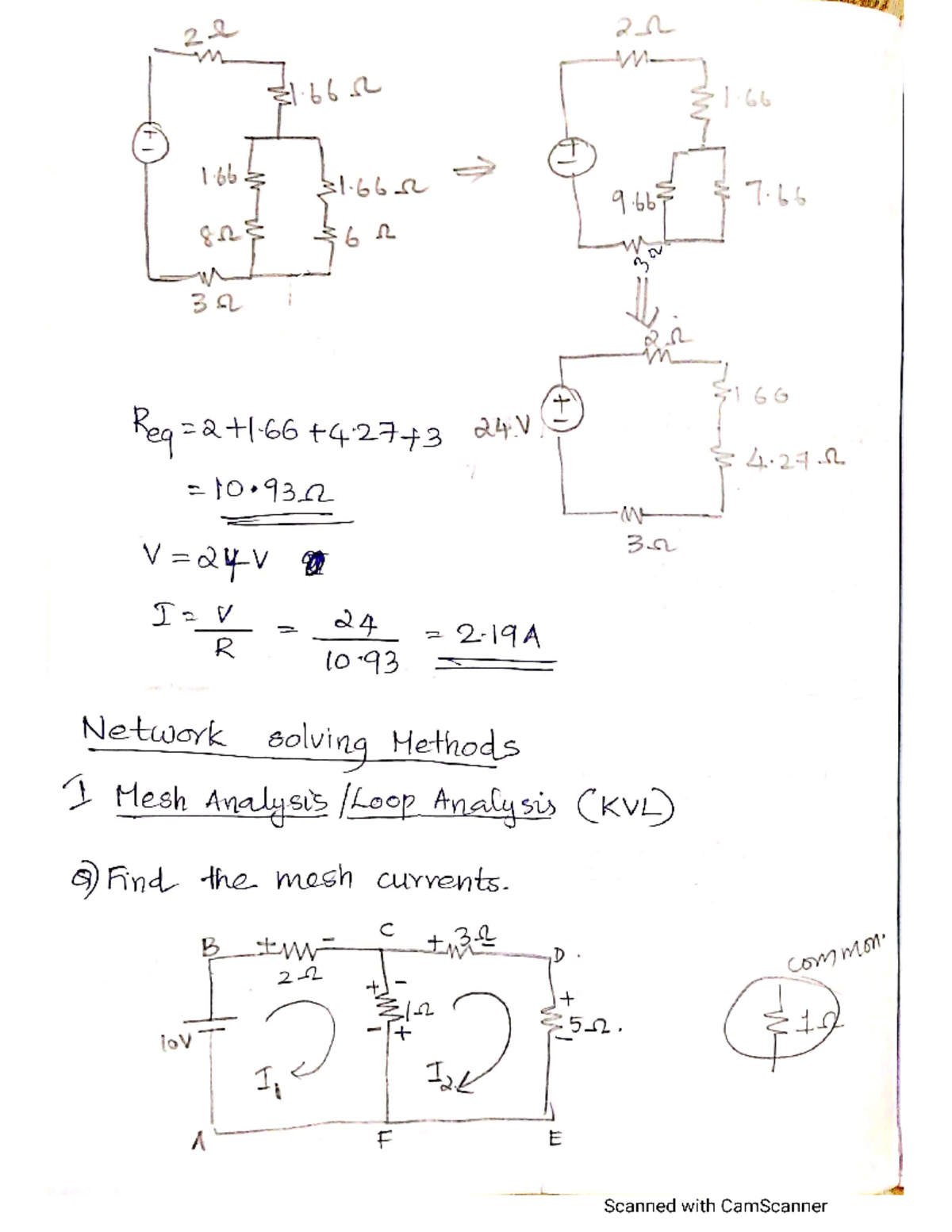 MESH Analysis - More about electrical and electronic - Electrical And ...