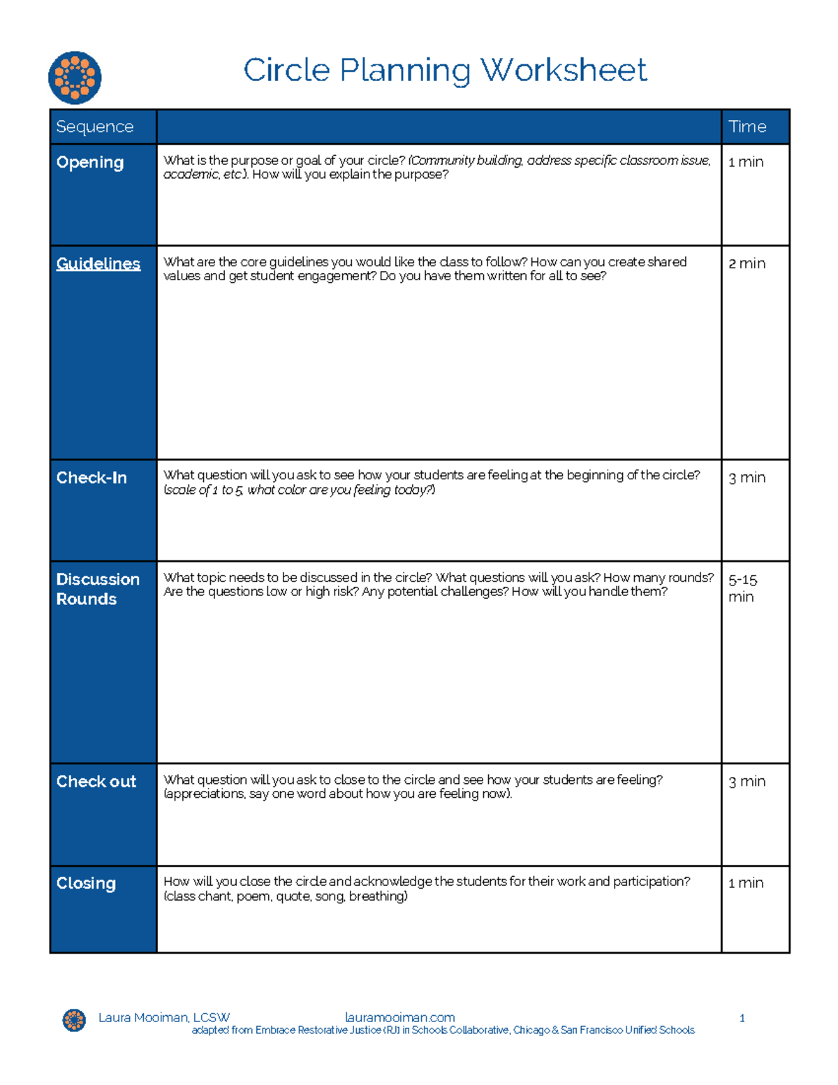 Circle Planning Sheet - lfjgkj - Circle Planning Worksheet Sequence ...