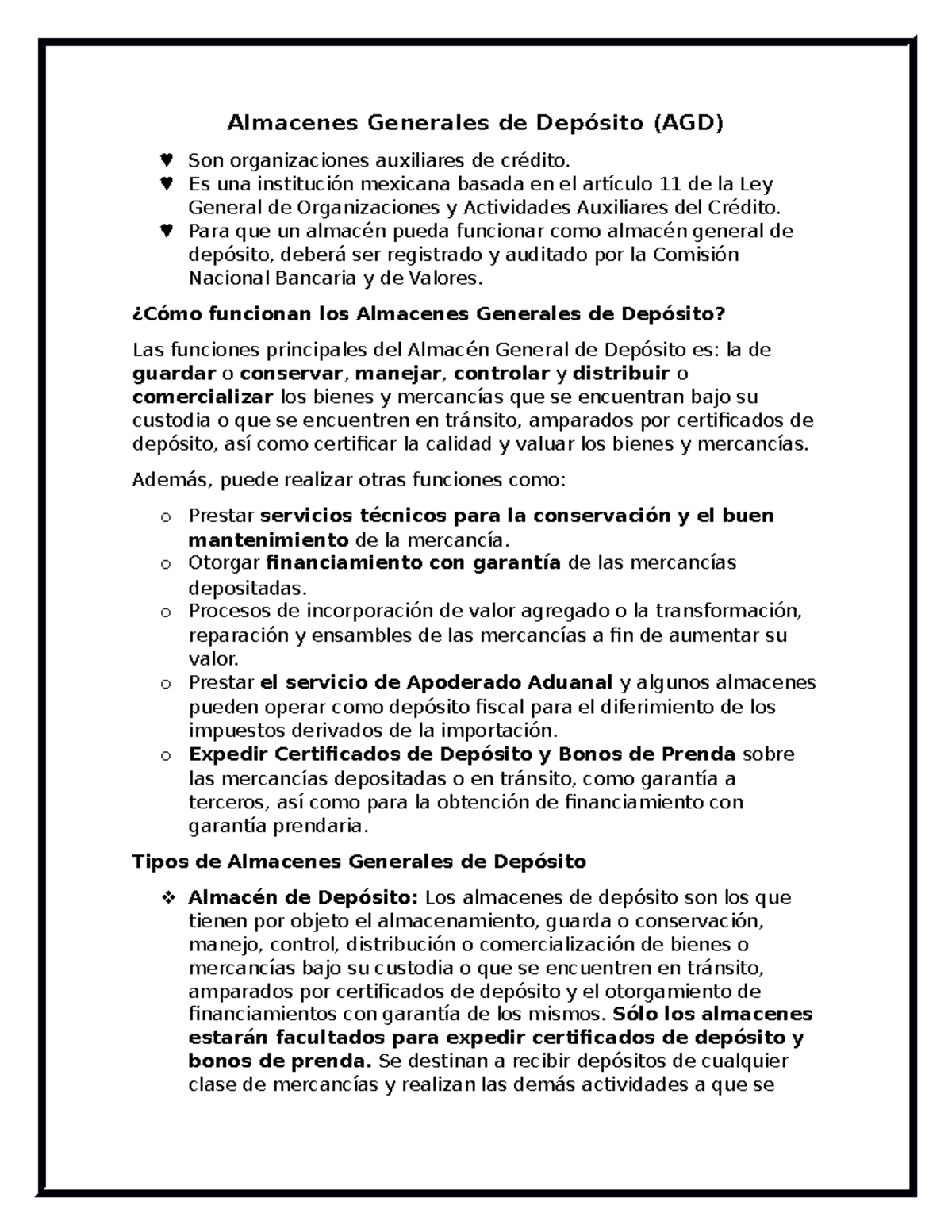 Certificado De Deposito De Mercancias En Transito - bankfeal