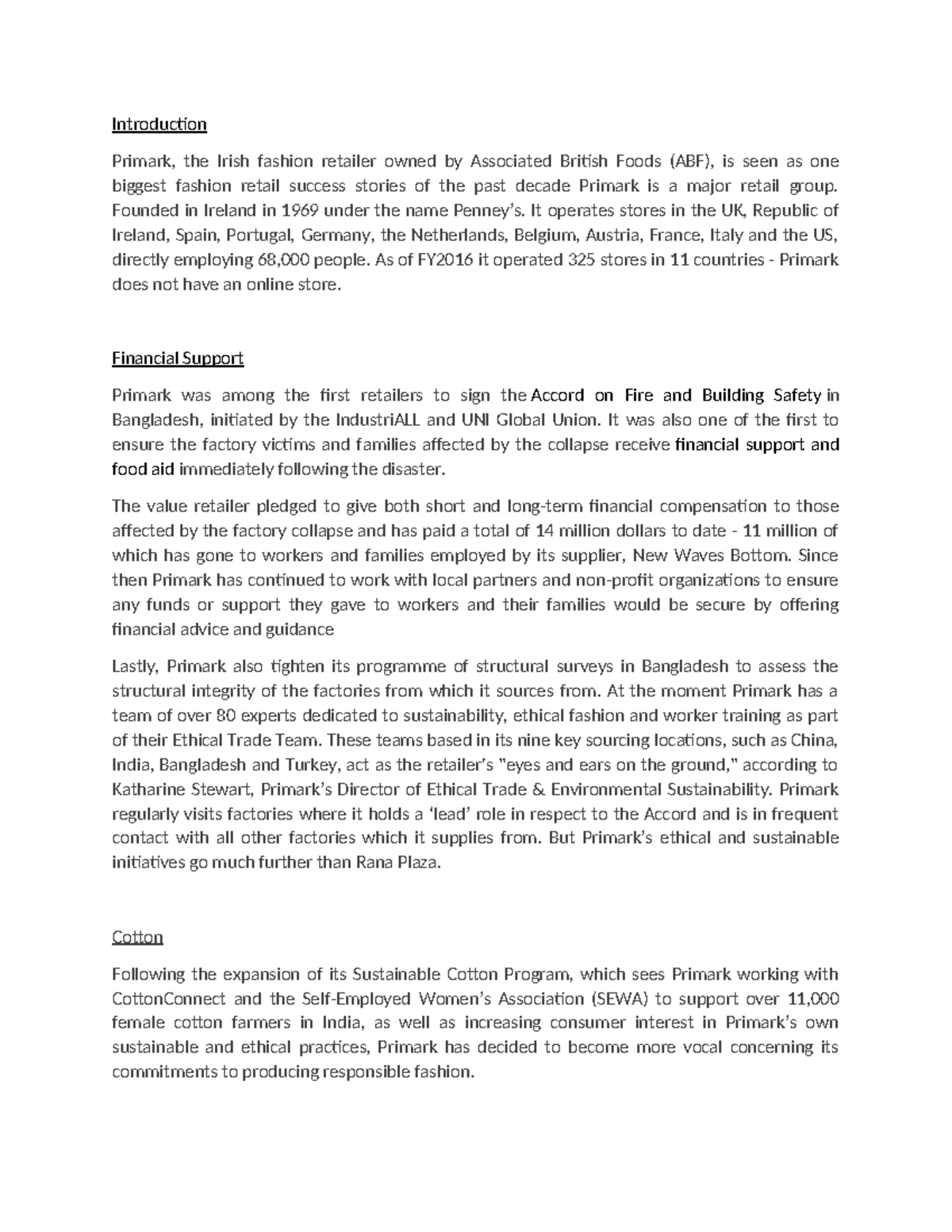 Primark - Founded in Ireland in 1969 under the name Penney’s. It ...