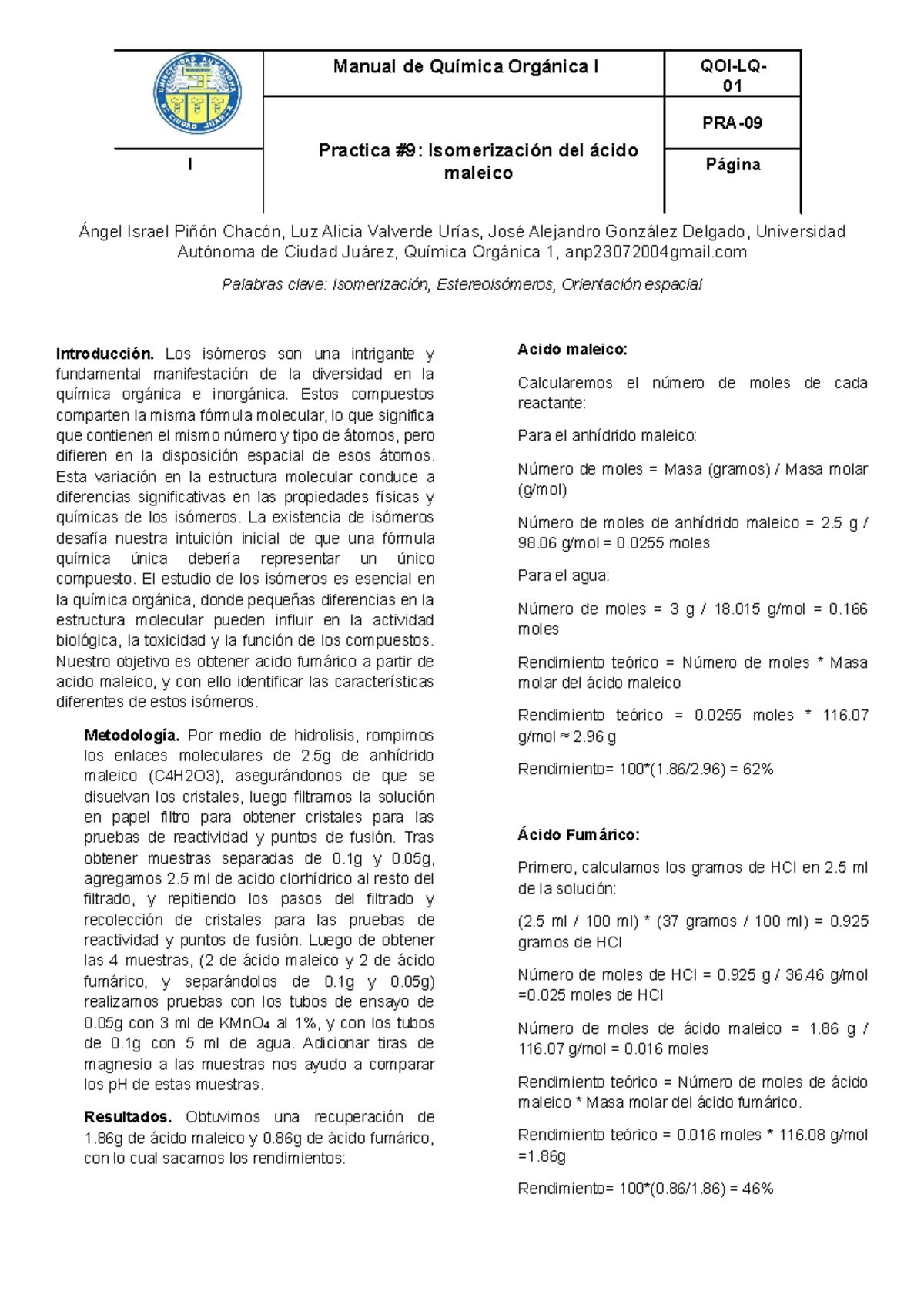 Reporte practica 9 - Ángel Israel Piñón Chacón, Luz Alicia Valverde ...