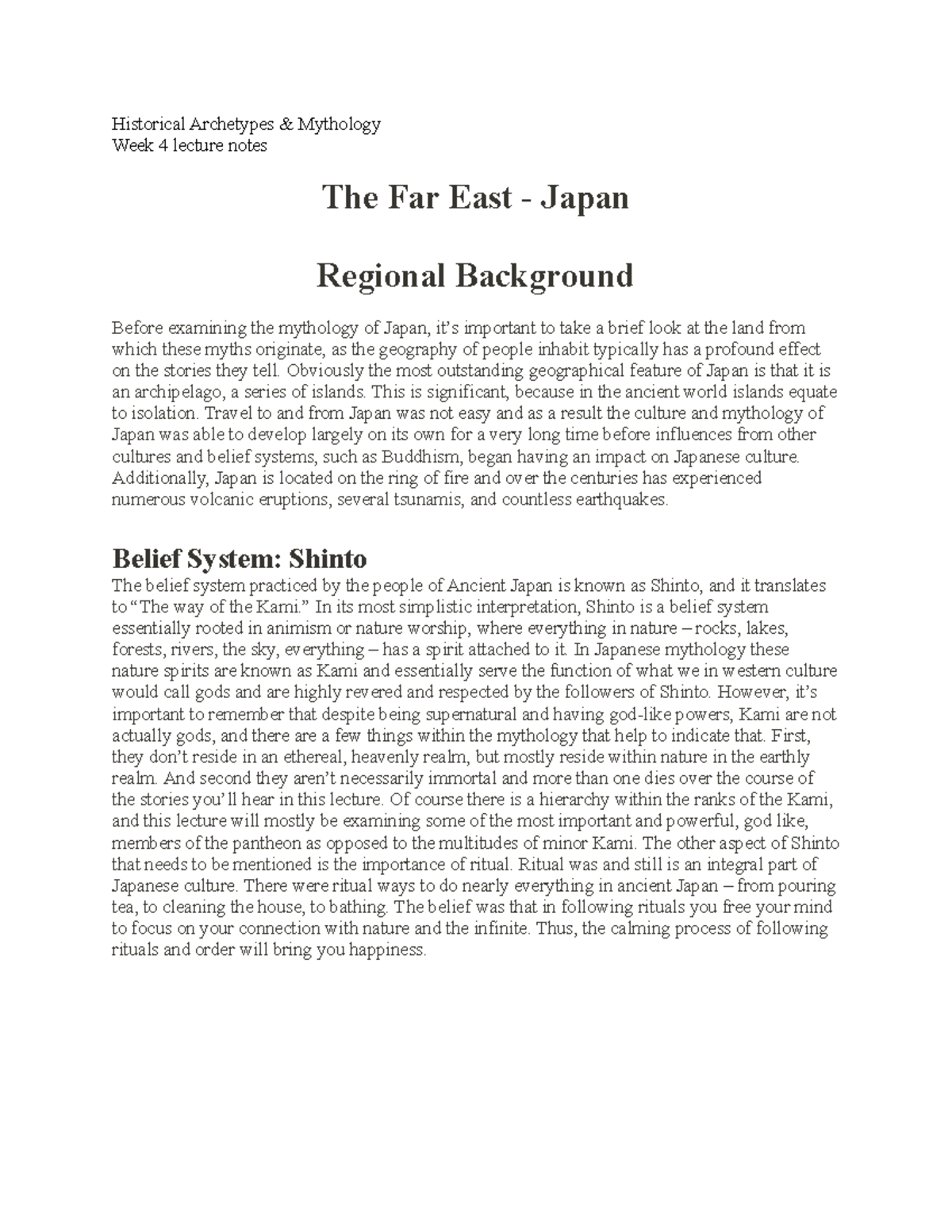 Historical Archetypes & Mythology: The Far East - Japan - Historical ...