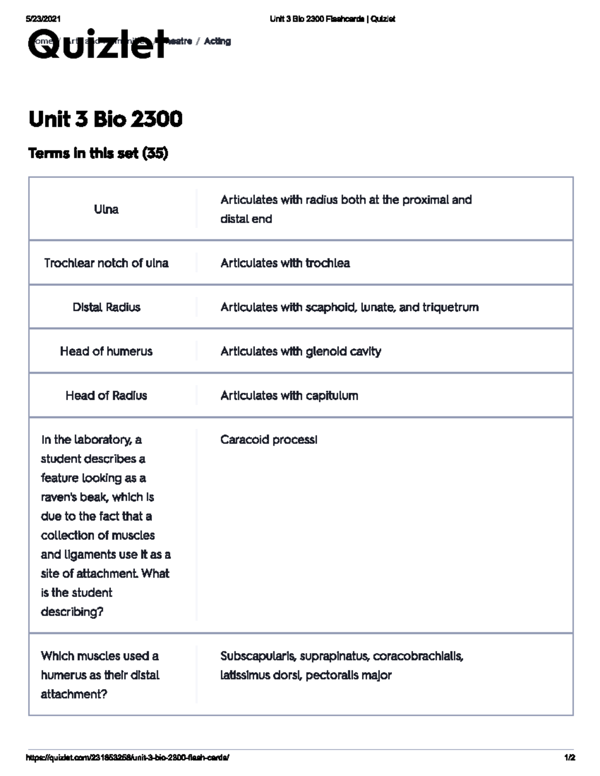 Biol 2300 - biol 2300 - BIOL 2300 - Studocu