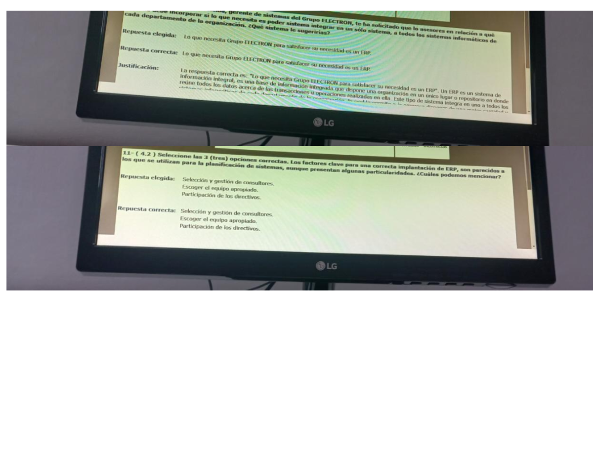 Segundo parcial SIO - Sistemas de Información Organizacionales - Studocu