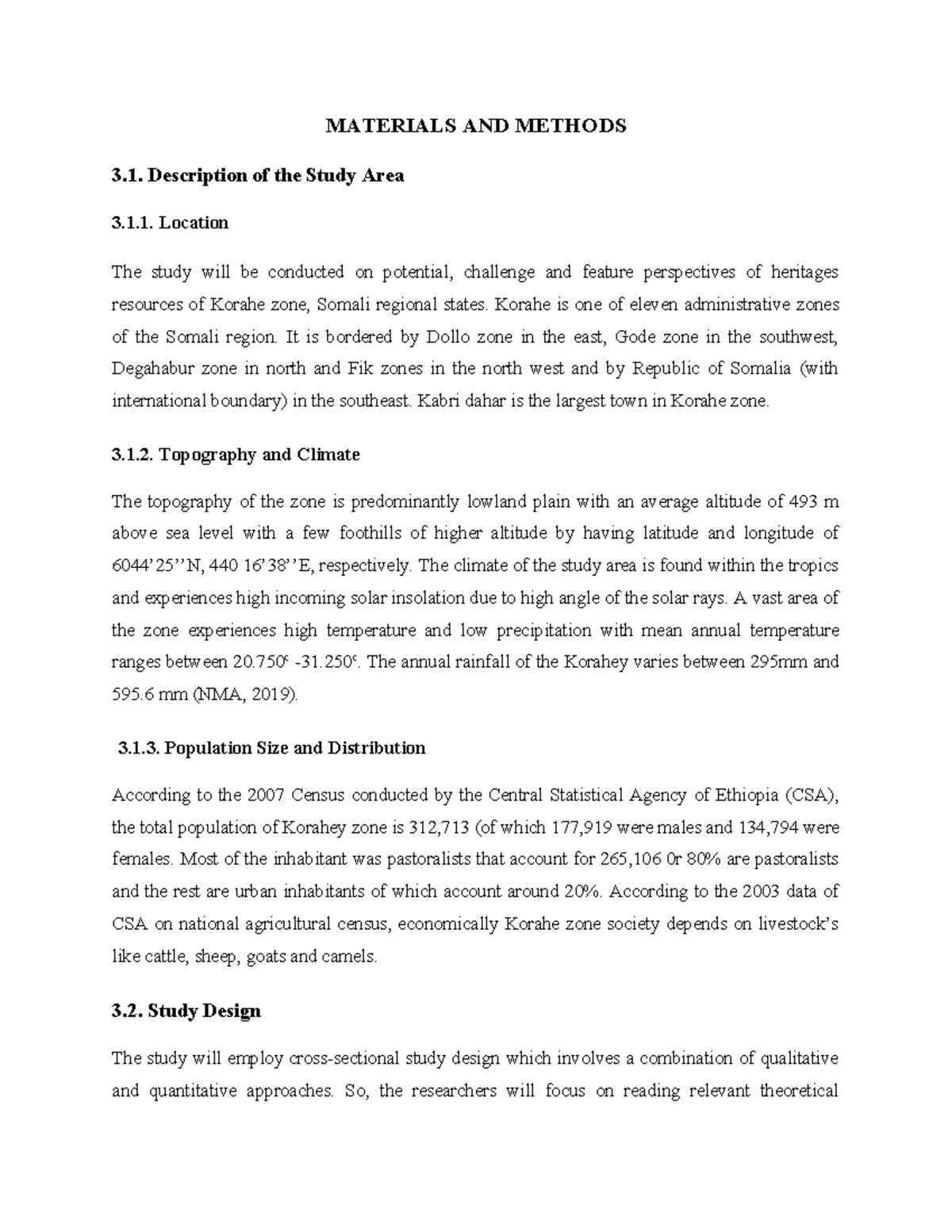 Meterial and method of data collection - MATERIALS AND METHODS 3 ...