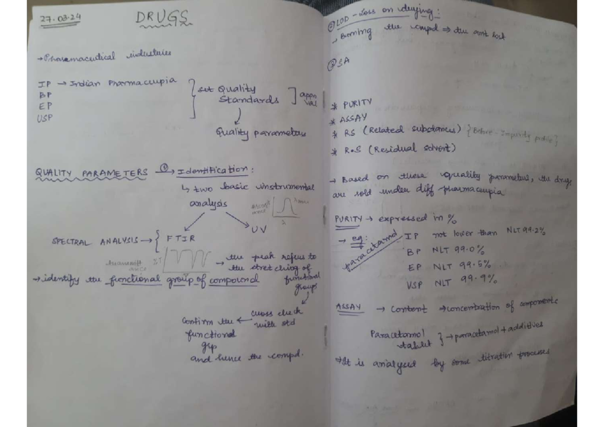 Chem notes - Chemistry - Studocu
