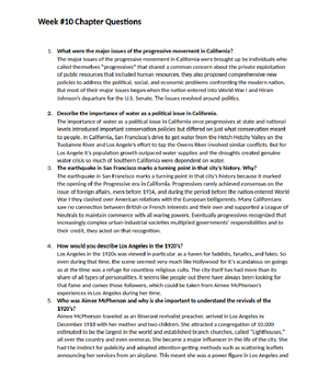 HIST 120 Week 7 - HIST 120 - Studocu