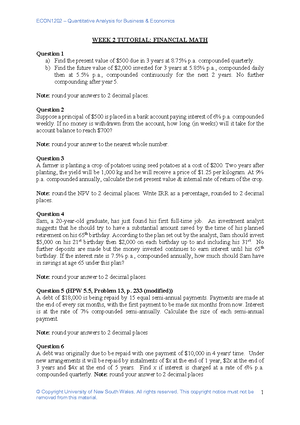 Problem Set 01 - PS1 as of term 3 2024 - Organisational Economics ...