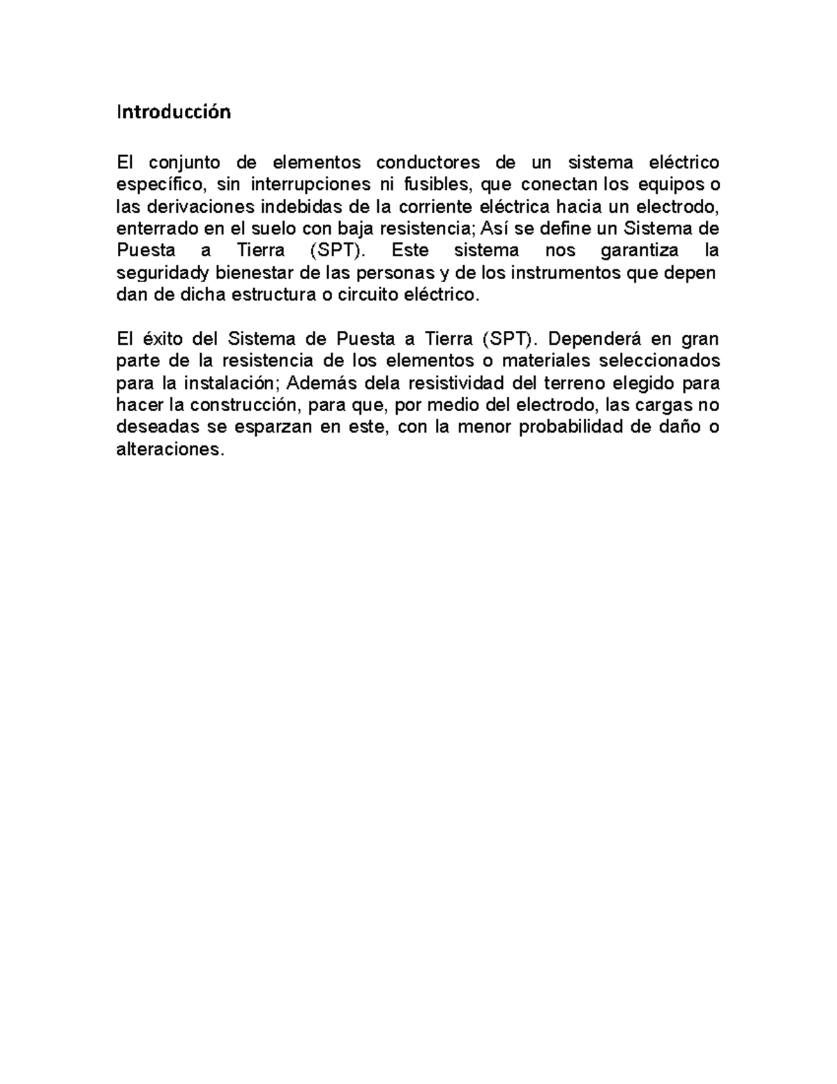 Instalaciones Industriales - Introducción El conjunto de elementos ...