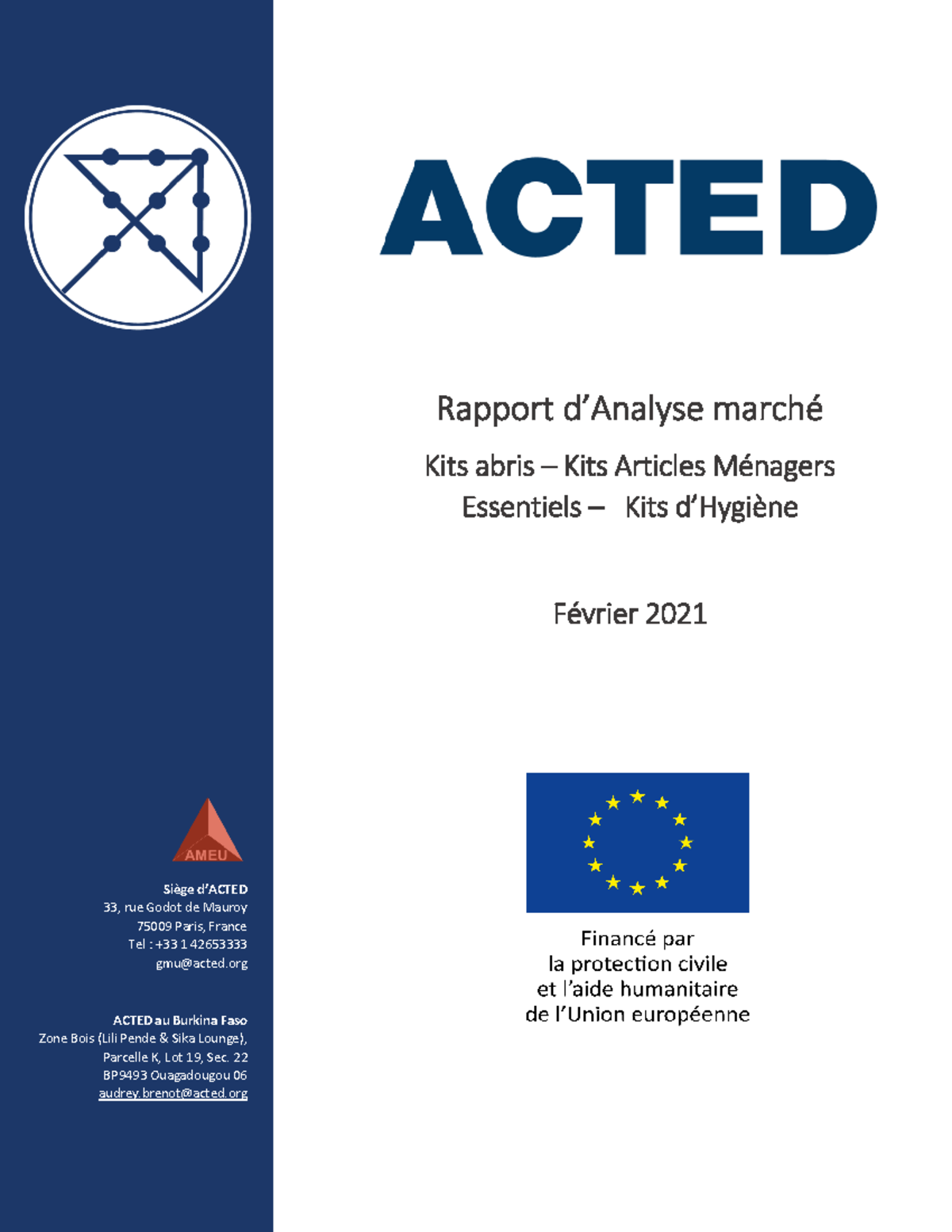 Analyse de marche centrenord fev2021 acted - Siège d’ACTED 33, rue ...