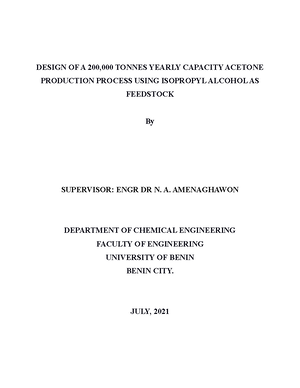 Shell Report - TITLE PAGE TITLE OF EXPERIMENT: SHELL AND TUBE HEAT ...