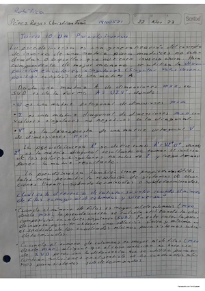 APS1 velocity basic - Cálculos de velocidad - Física I Velocidad, temas básicos Definición de ...