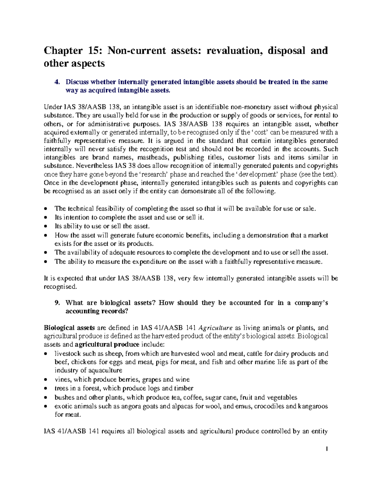 Chapter 15 Tutorial Solutions Week 11 - Chapter 15: Non-current assets: revaluation, disposal ...