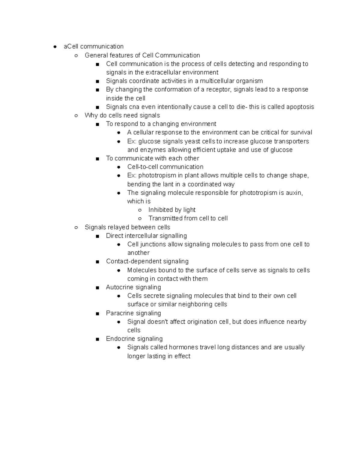 Chapter 9 Notes Part 1 - Professor: Dr. Jerreme Jackson - aCell ...