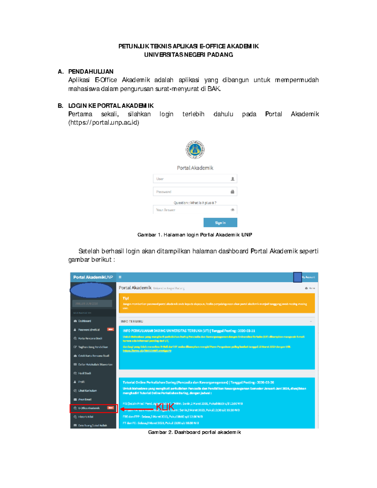 User Manual Aplikasi e-office - PETUNJUK TEKNIS APLIKASI E-OFFICE ...