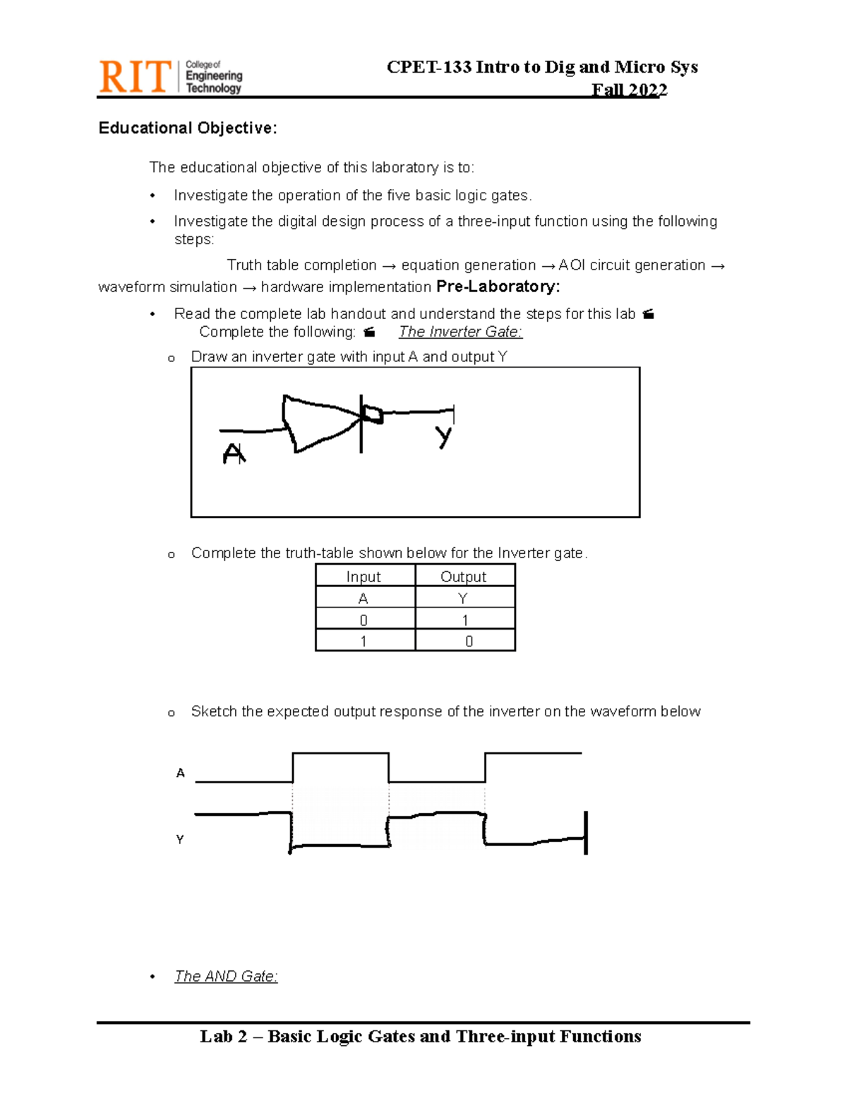 Pre Lab 2 - Class 16 - Fall 2022 Educational Objective: The educational ...