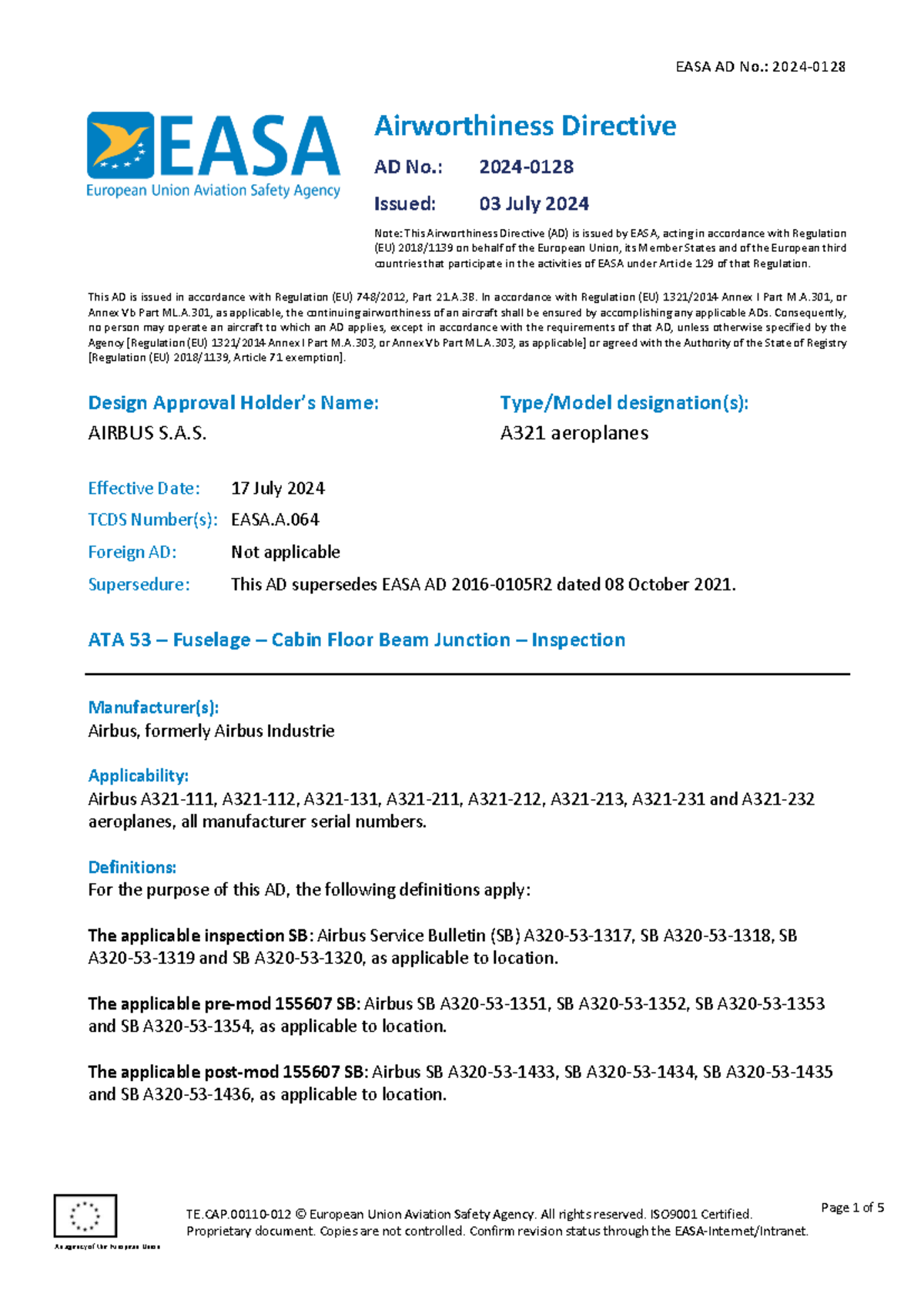 Aero biology science - TE.CAP- 012 © European Union Aviation Safety Agency. All rights reserved ...