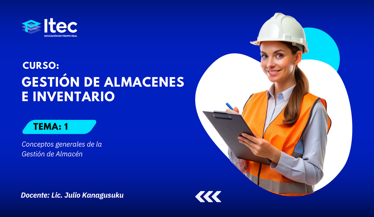 TEMA 1 - Conceptos generales de la Gestión de Almacén - Conceptos generales de la Gestión de ...