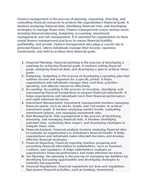 Finance Management Study Guide - Financial Statements: Understand the ...
