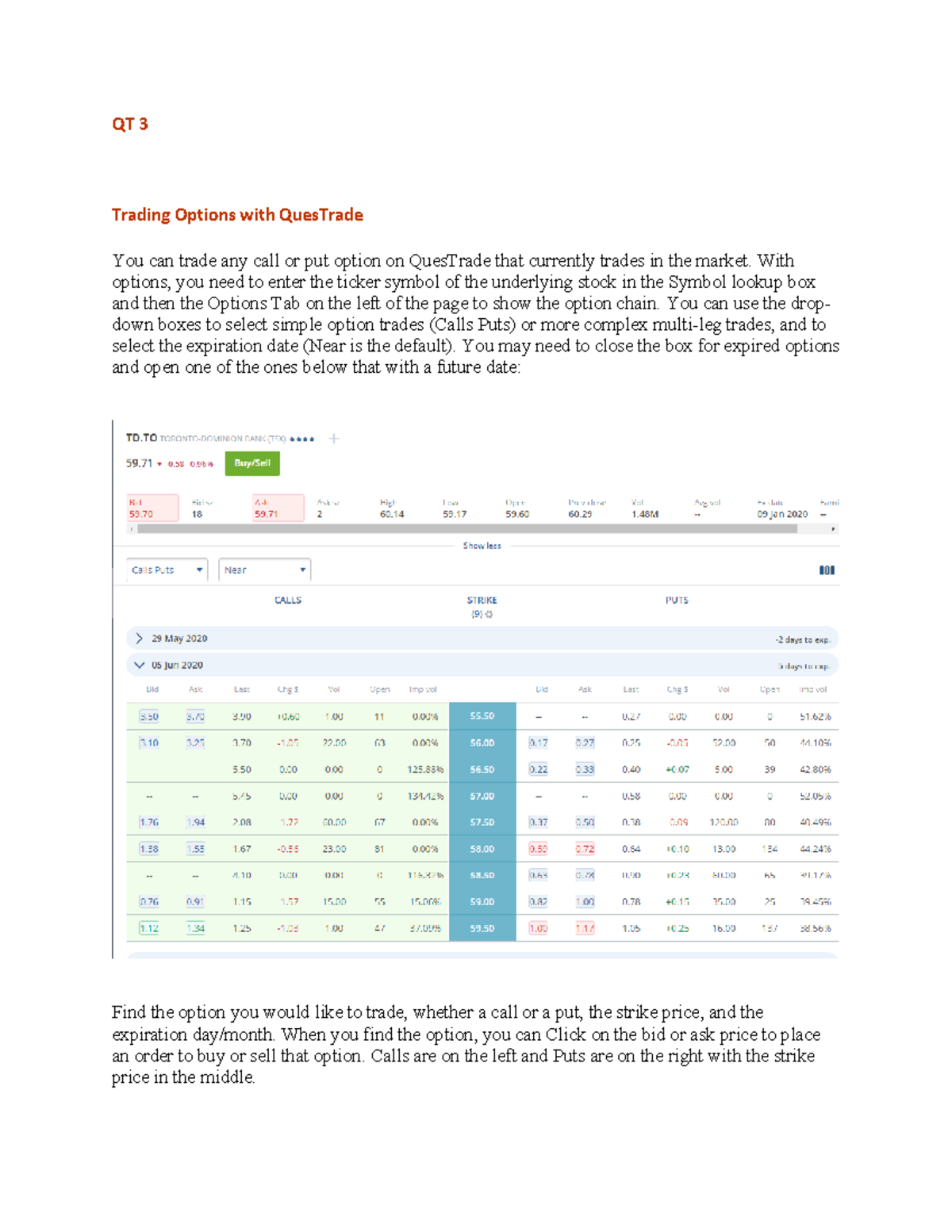 QT 3 Options - iw is very helpful material that is shdskasjh jsdsjhh ...