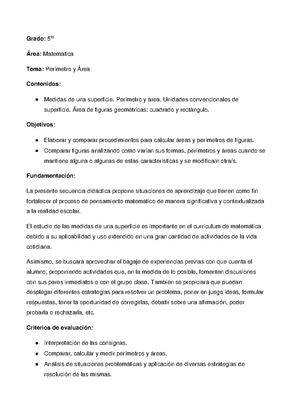 Planificacion-clase-6-perimetro-y-area-5to-grado-matematica compressed ...