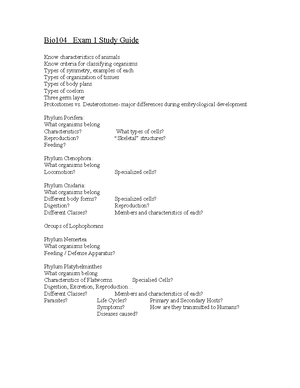 BIO 201 Study Guide FOR Skeletal System AND Joints - BIO 201 STUDY ...