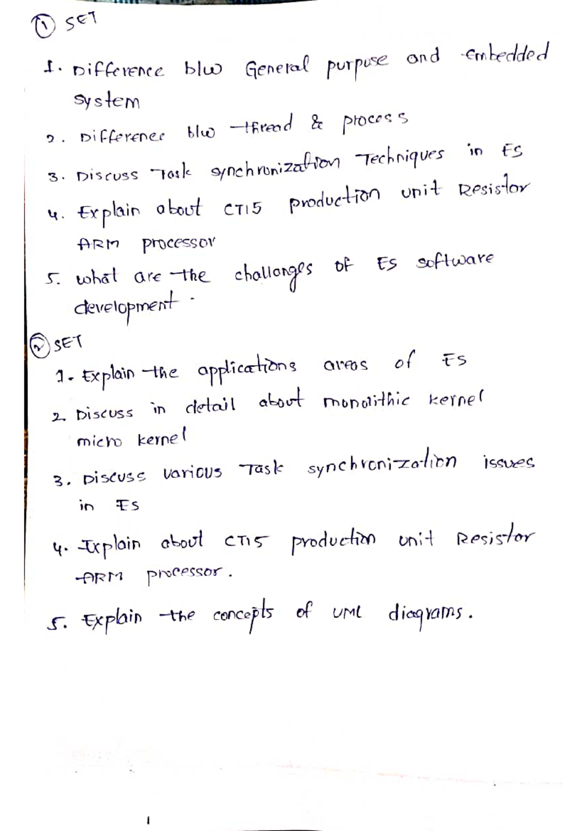 Embedded systems important questions - software engineering - Studocu