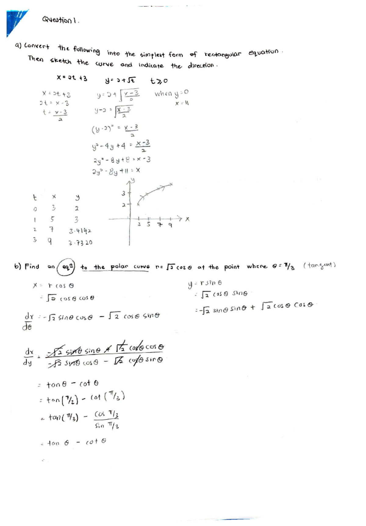 answer sample for mat 491 - t 0 '.Ii X : :it t .?> :i t :.)(•!) l • y - 3 .::>. )( ., ) j 1 3 ...