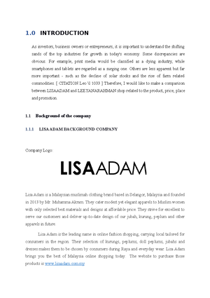 SWOT Analysis Report - SWOT SECRET RECIPE - Principles and Practice of ...