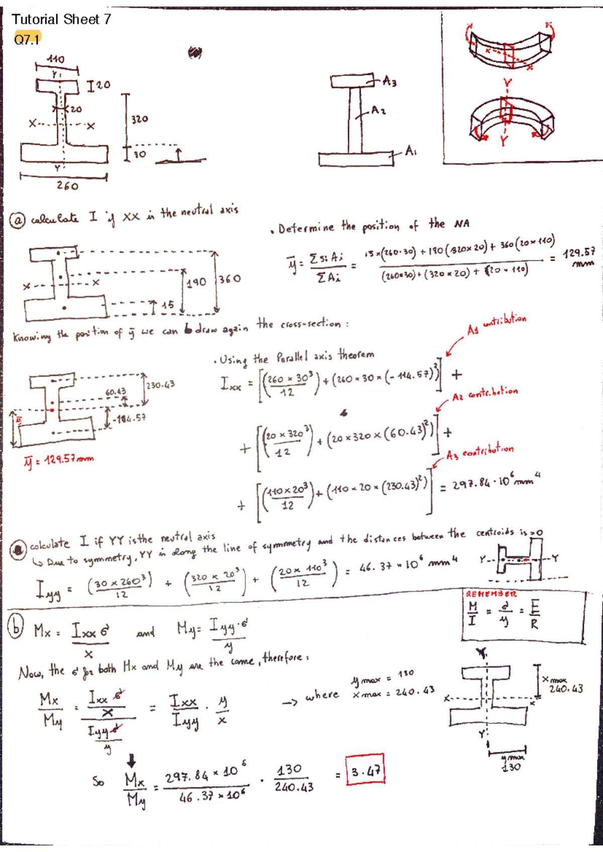 Tutorial Sheet 07 Solutions - ME10010 - Q6. Q6. Q6. - Studocu