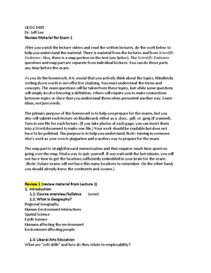 Current Event Assignment-2 - Current Event Assignment GEOG 1401 Find a topic relevant to ...